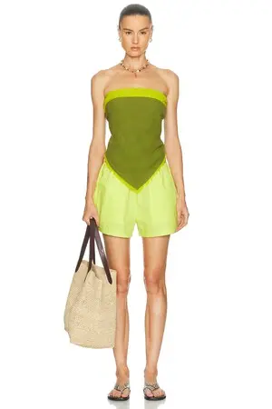 Staud Sonya Top In Green