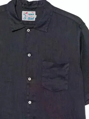 MC2 SAINT BARTH Linen Chest-pocket Shirt