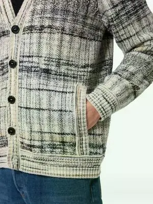 Missoni Check-knit V-neck Cardigan