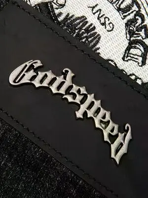 GODSPEED Patchwork Denim Shorts