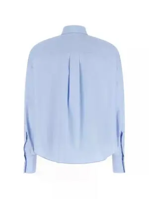 Brunello Cucinelli Monile-trim Cropped Shirt