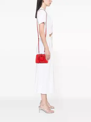 Prada Saffiano Leather Mini Promenade Satchel