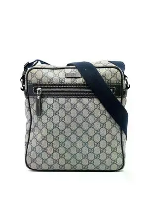 Gucci Gg Supreme Crossbody Bag - Neutrals