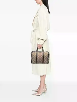 Gucci Gg Canvas Joy Boston Bag Satchel - Neutrals