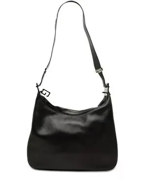 Gucci Calfskin Attache Shoulder Bag - Black