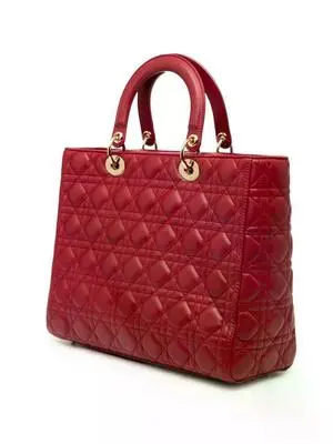 Dior Lady Satchel - Red