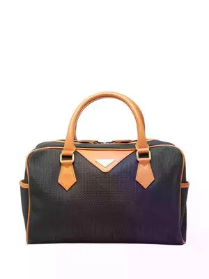 Saint Laurent Pvc Boston Bag - Black