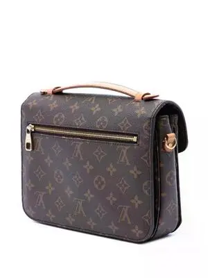 LOUIS VUITTON Monogram Pochette Metis Satchel