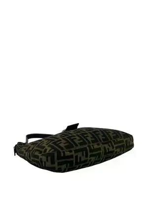 Fendi Zucca Canvas Shoulder Bag