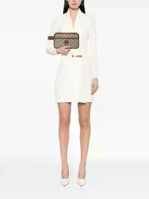 Gucci Gg Supreme Interlocking G Clutch Bag