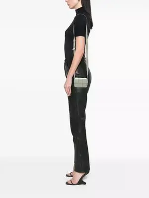 Bottega Veneta Candy Nappa Intrecciato Cassette Crossbody Bag - Grey