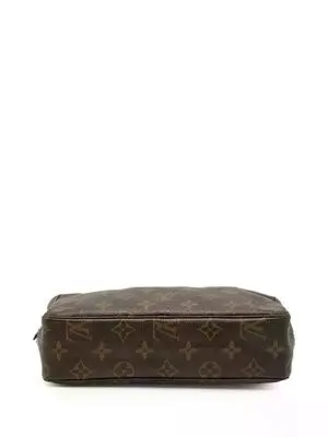 LOUIS VUITTON Monogram Canvas Trouse Toilette 23 Clutch Bag - Brown