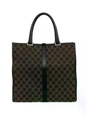 Gucci Gg Canvas Jackie Tote Bag