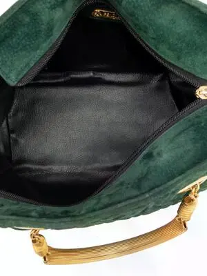Fendi 20th Century Suede Pasta Handbag