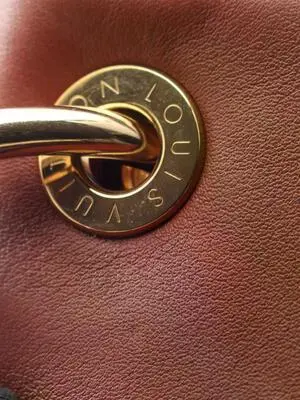 LOUIS VUITTON Tuileries Besace Satchel - Brown