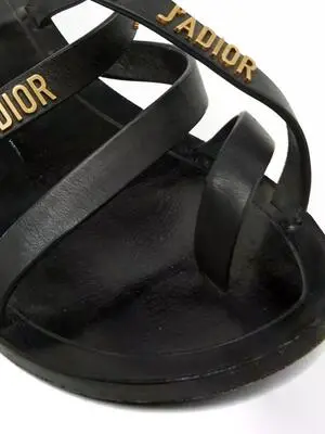 Dior J'adior Strappy Flat Sandals