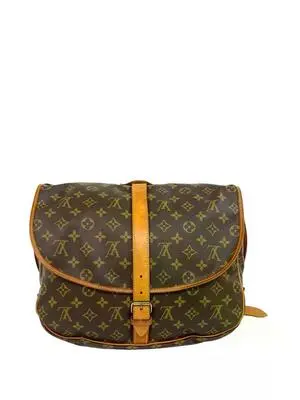 LOUIS VUITTON Monogram Saumur 35 Crossbody Bag
