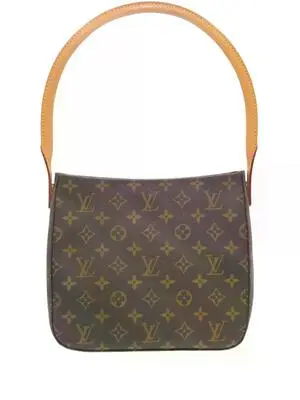 LOUIS VUITTON Monogram Looping Mm Shoulder Bag - Brown