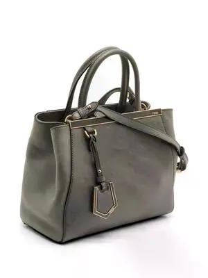 Fendi Petite 2jours Leather Tote Bag