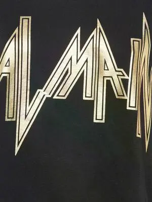 Balmain Logo Print Sweatshirt