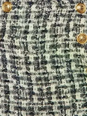 Balmain Tweed Frayed-hem Shorts