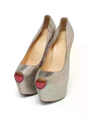 CHRISTIAN LOUBOUTIN Highness Glitter Pumps