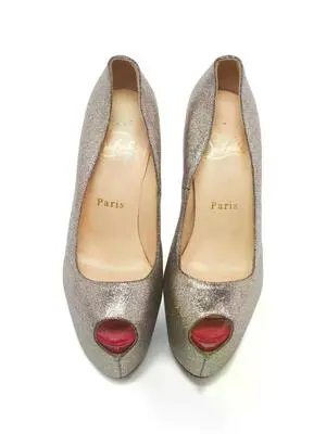 CHRISTIAN LOUBOUTIN Highness Glitter Pumps