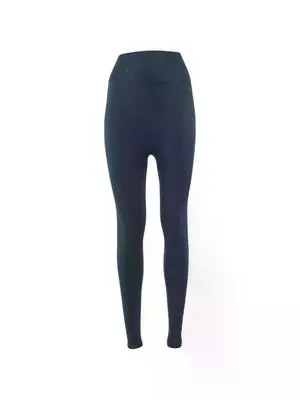 Max Mara Logo Jersey Leggings - Blue