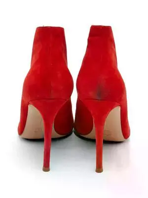 GIANVITO ROSSI Vamp Peep-toe Ankle Boots