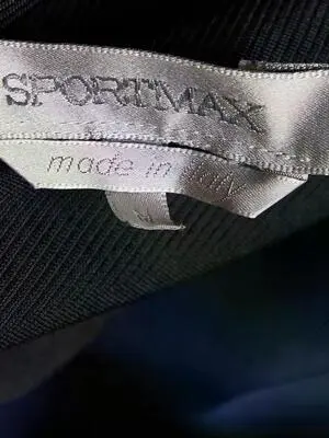 Sportmax Bow-detail Jersey Mini Dress