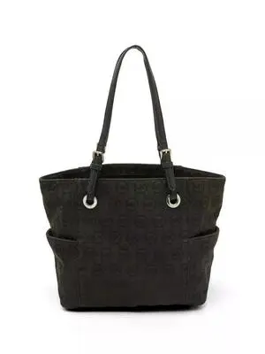 Michael Kors Jet Set Canvas Tote Bag - Black