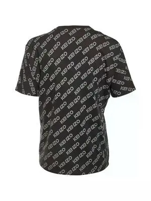 Kenzo All-over Logo Print T-shirt