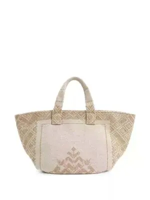 LE DAF Rosette Tote Bag