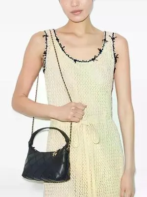 Tory Burch Fleming Pochette - Black