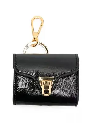 COCCINELLE Beat Keyring - Black