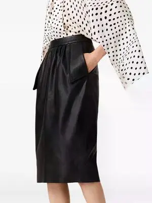 Stella McCartney Pleated Front Pencil Skirt