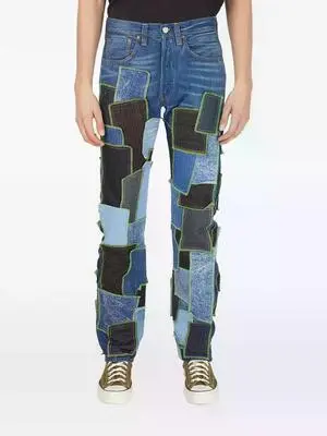 DRX FARMAXY FOR LN-CC Patchwork Jeans