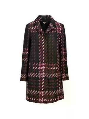 P.a.r.o.s.h Checked Jacquard Coat