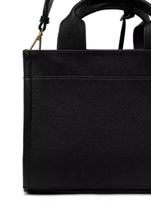 Dkny Grained Logo-embossed Tote Bag