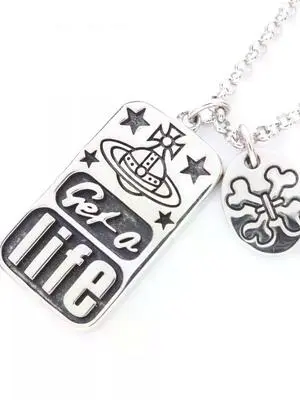 VIVIENNE WESTWOOD Lancelot Plaque Necklace