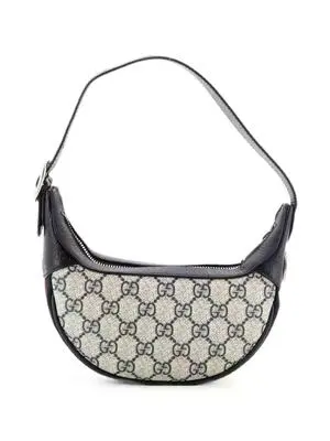 Gucci Ophidia Mini Hobo Bag In Gg Coated Canvas
