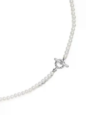 David Yurman Pearl And Diamond Necklace