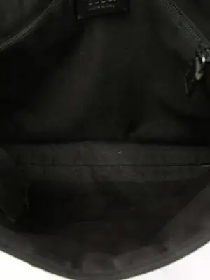 Gucci Gg Canvas Perforated Crossbody Bag