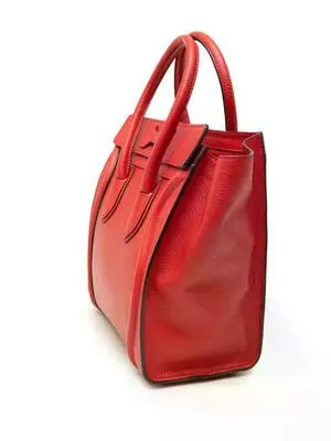 Celine Micro Calfskin Luggage Tote Bag