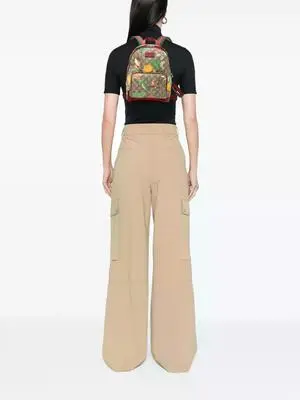 Gucci Small Gg Supreme Web Tian Backpack