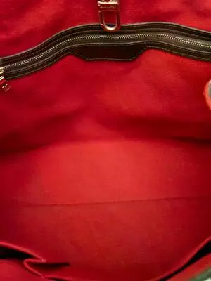 LOUIS VUITTON Damier Ebene Hampstead Mm Tote Bag