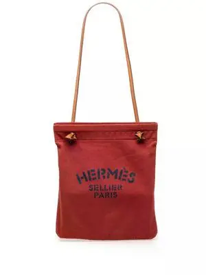 Hermès Toile Aline Grooming Bag Mm Tote Bag