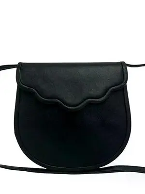 Saint Laurent 20th Century Leather Crossbody Bag - Black