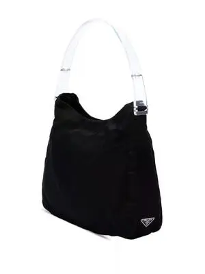 Prada Tessuto Acrylic Handle Bag