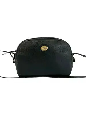Dior 20th Century Leather Crossbody Bag - Black